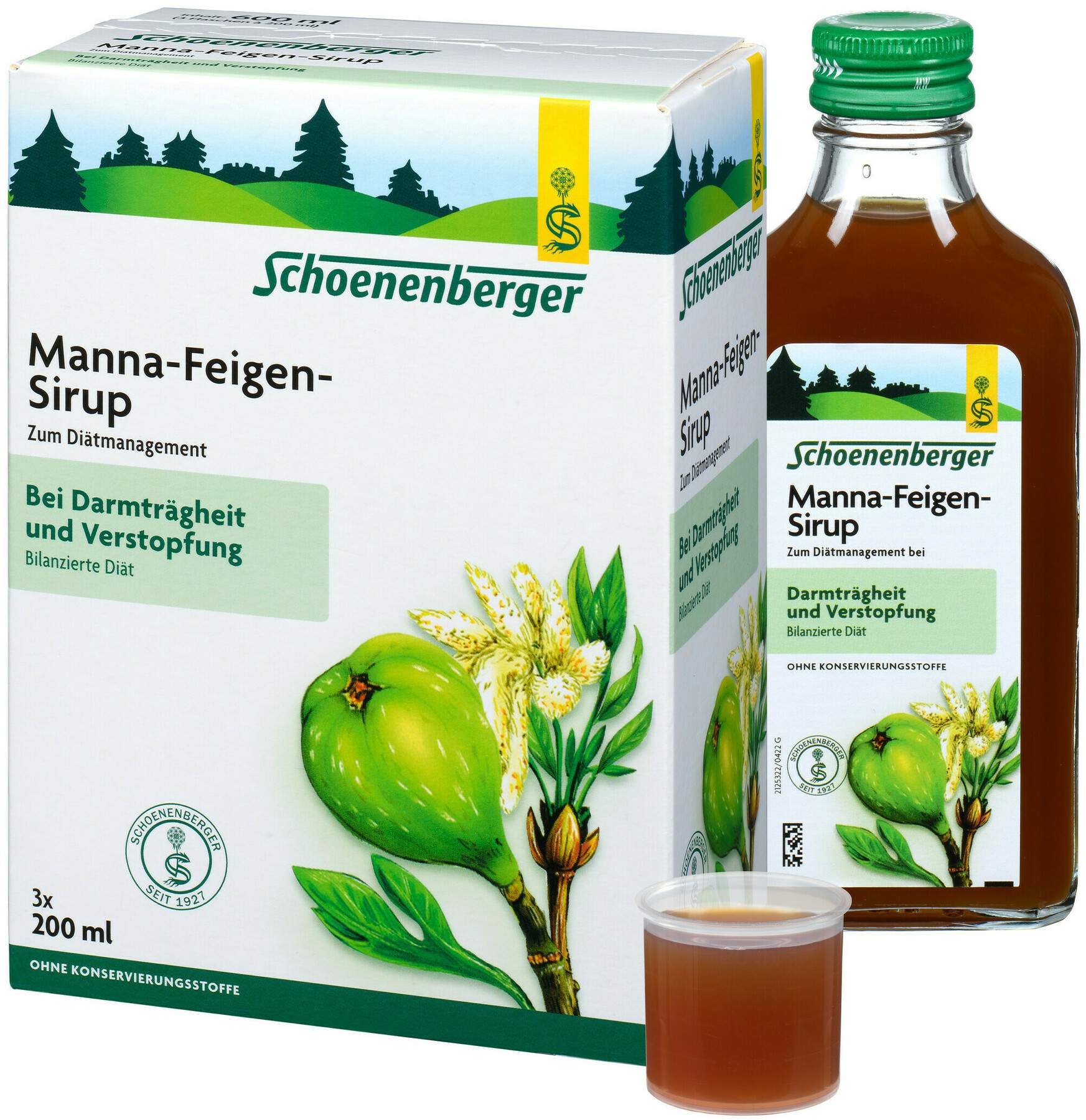 Manna-Feigen-Sirup Schoenenberger 3 X 200 ml kaufen | Volksversand ...