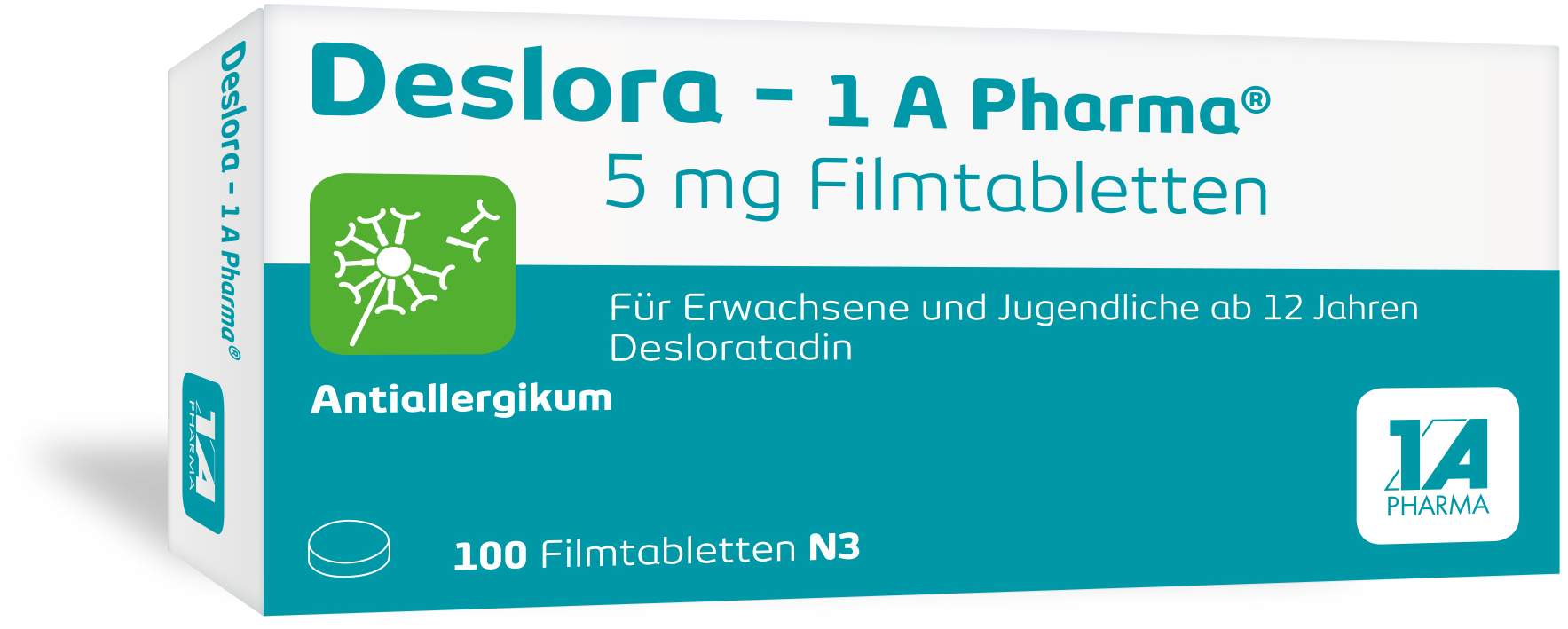 Deslora - 1A Pharma 5 mg Filmtabletten 100 Stück kaufen | Volksversand ...