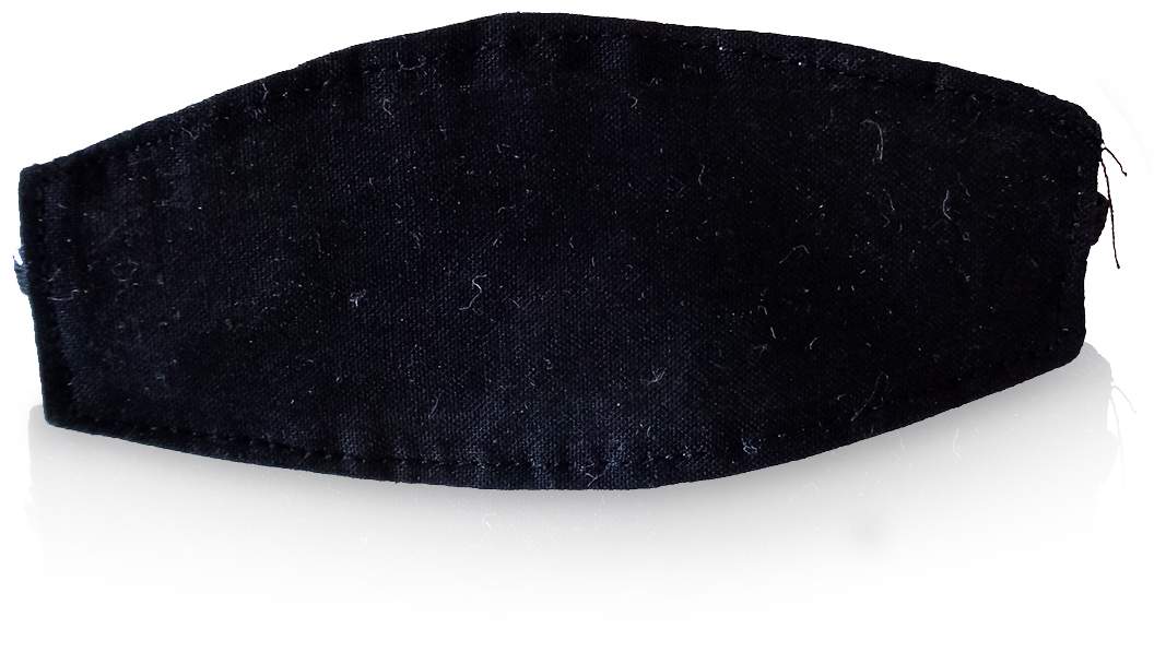 Augenbinde Oval Mit Gummiband Schwarz kaufen | Volksversand Versandapotheke