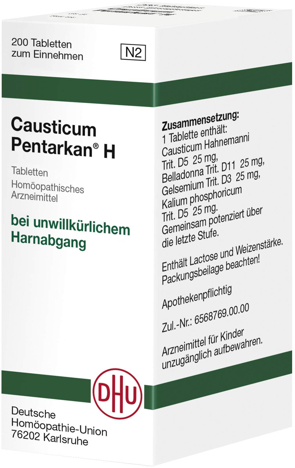 Dhu Causticum Pentarkan H 200 Tabletten kaufen | Volksversand ...