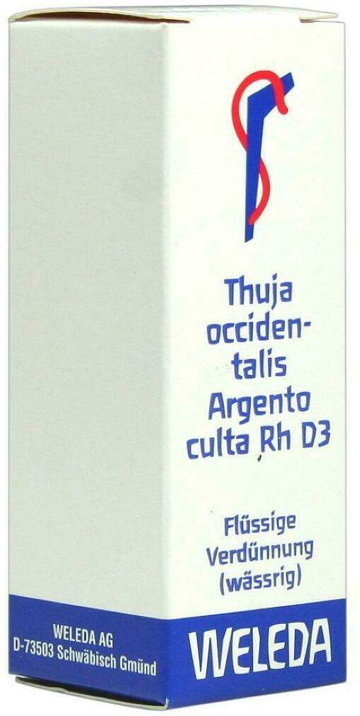 Weleda Thuja Occidentalis Argento Culta Rh D3 20 ml Dilution kaufen ...