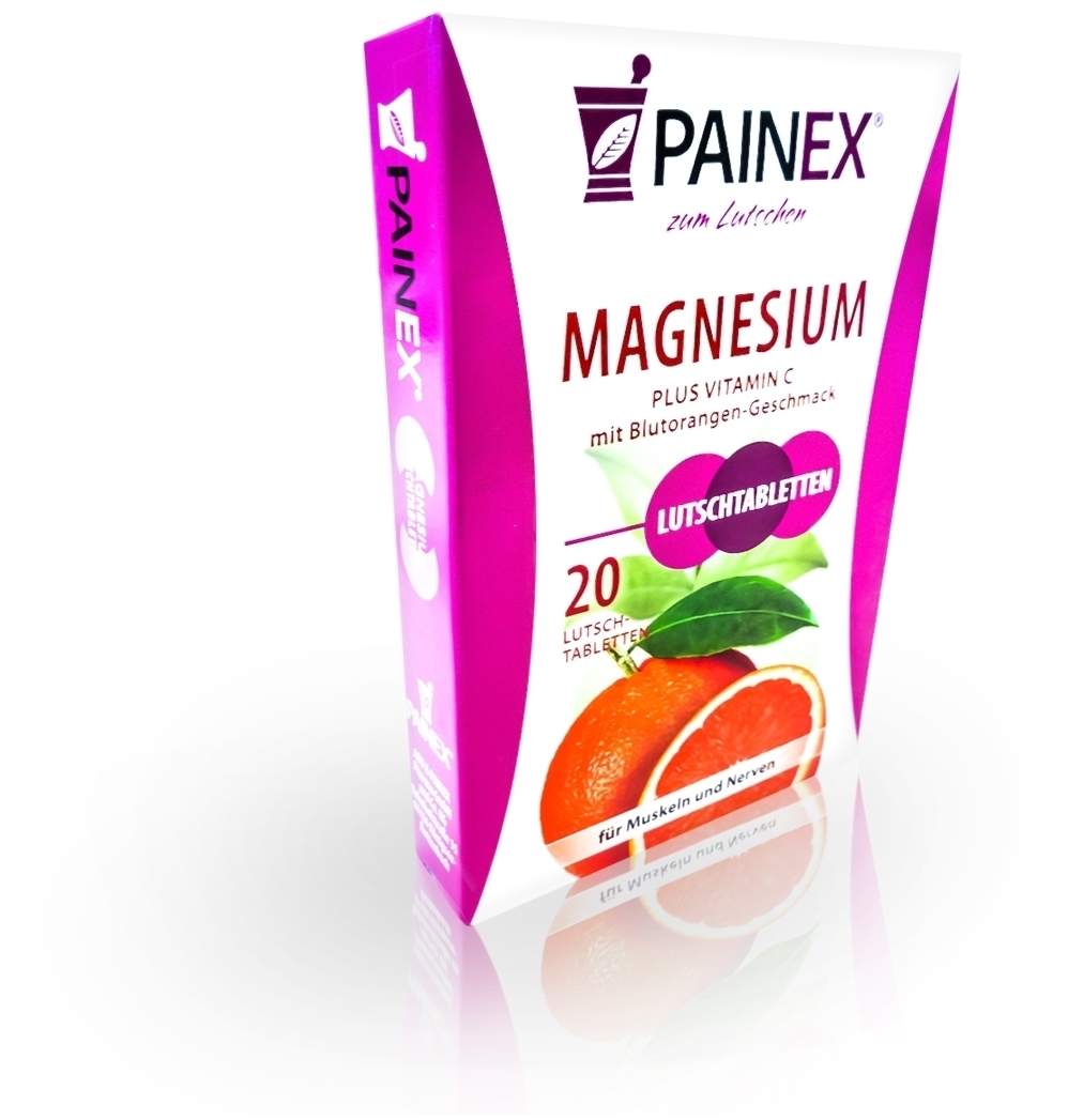 Magnesium Mit Vitamin C Painex 20 Lutschtabletten kaufen | Volksversand ...