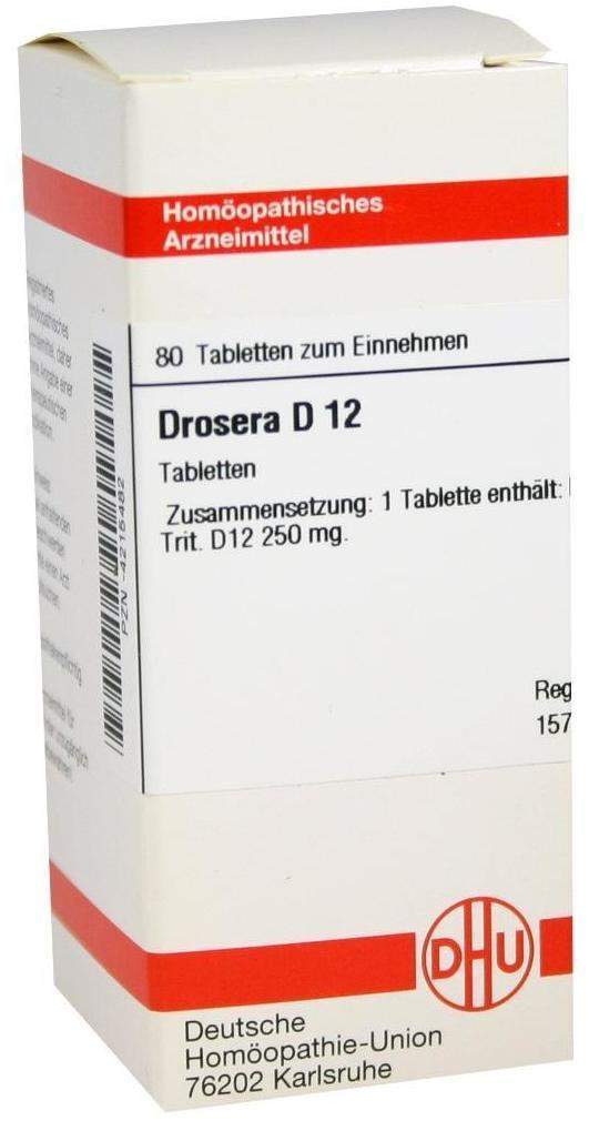 DHU Drosera D12 80 Tabletten kaufen | Volksversand Versandapotheke