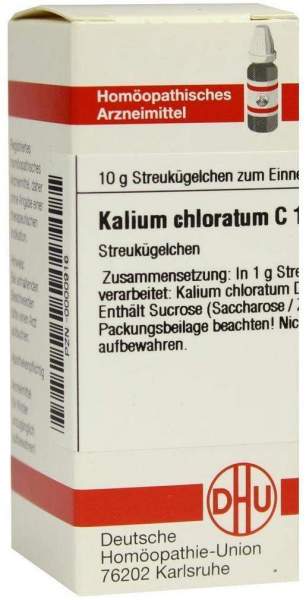 DHU Kalium chloratum C12 Globuli kaufen | Volksversand Versandapotheke