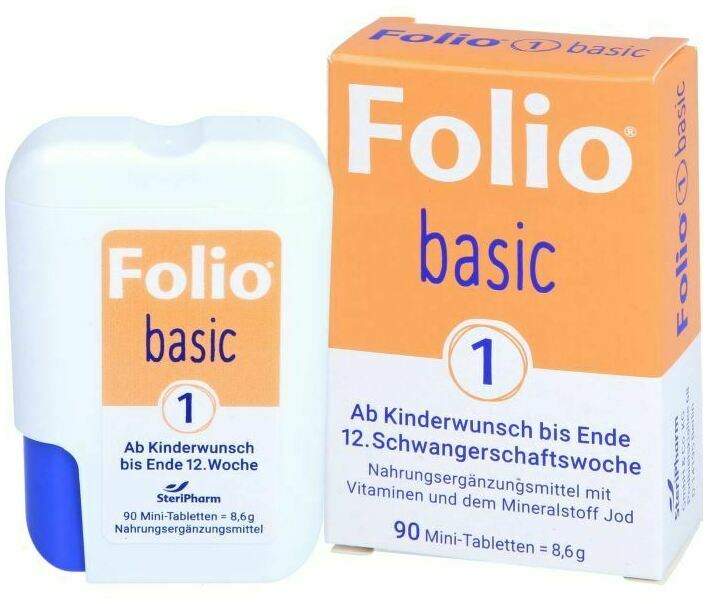 Folio 1 basic 90 Filmtabletten kaufen | Volksversand Versandapotheke