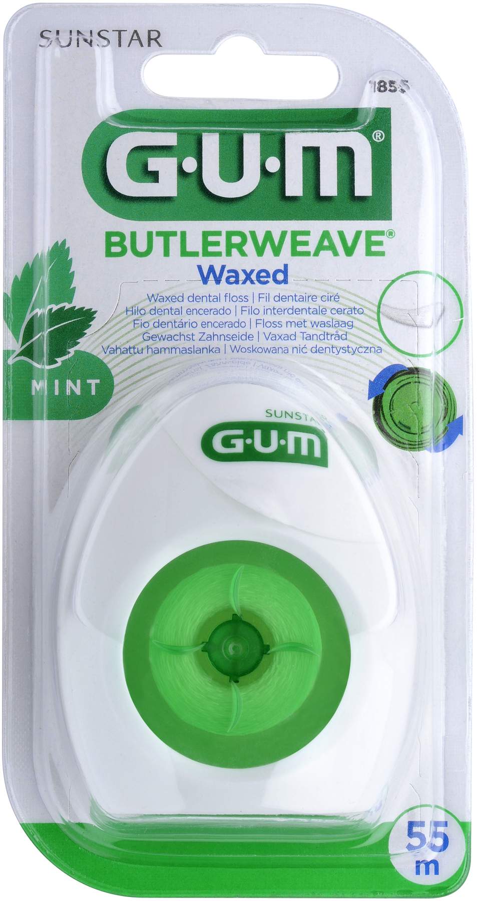Gum Butlerweave Gewachst Zahnseide Mit Minzgeschmack 55 M kaufen ...