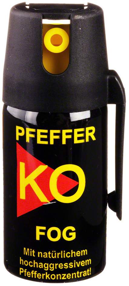 Pfeffer K.O. Spray Fog 40 ml Verteidigungsspray kaufen | Volksversand ...