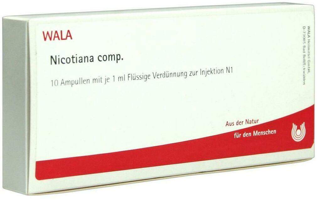 Wala Nicotiana Comp. 10 X 1 ml Ampullen kaufen | Volksversand ...