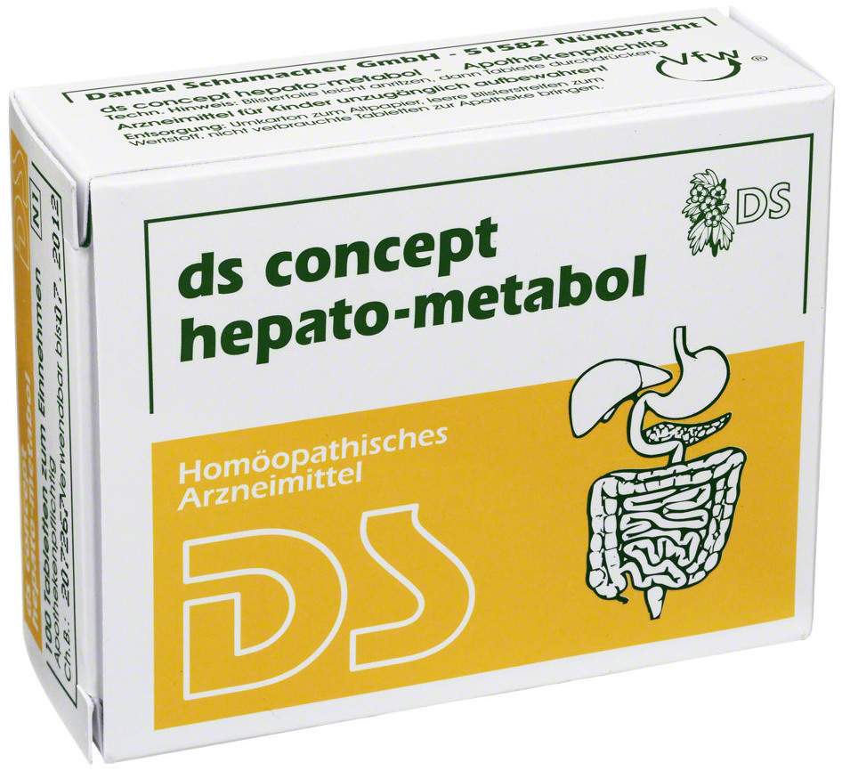 Ds Concept Hepato Metabol Tabletten kaufen | Volksversand Versandapotheke