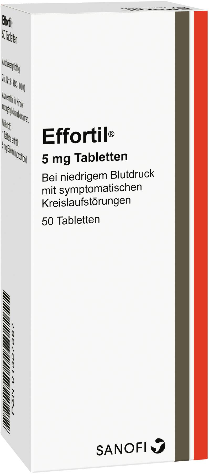 Effortil 50 Tabletten kaufen | Volksversand Versandapotheke