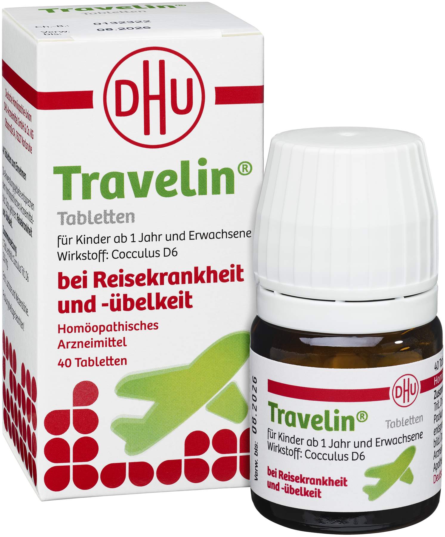 DHU Travelin 40 Tabletten kaufen | Volksversand Versandapotheke