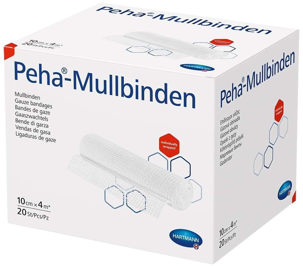 Peha Mullbinde 10 cm X 4 M 1 Binde kaufen | Volksversand Versandapotheke