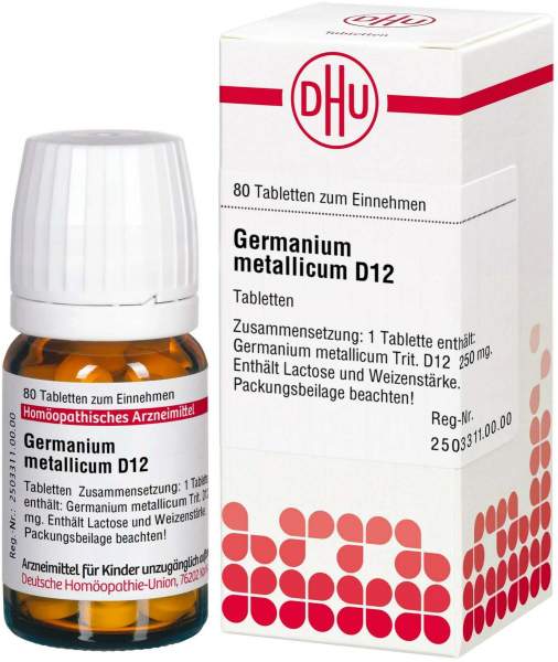 DHU Germanium metallicum D12 Tabletten kaufen | Volksversand Versandapotheke