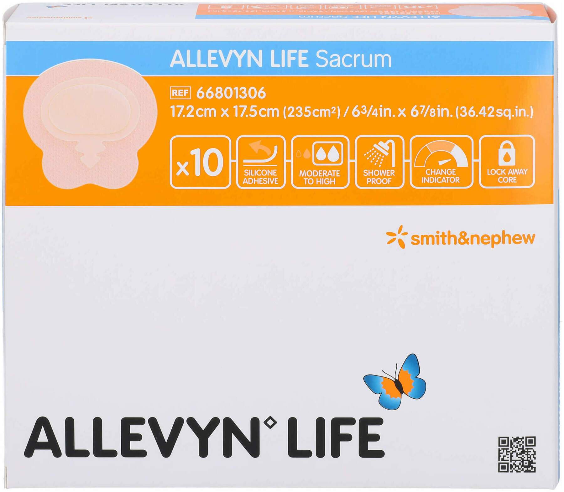 Allevyn Life Sacrum Kl.17,2x17,5cm Silik.Schaumv. kaufen | Volksversand ...