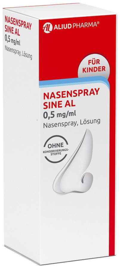 Nasenspray Sine Al 0,5 mg Je ml Nasenspray 10 ml kaufen | Volksversand ...