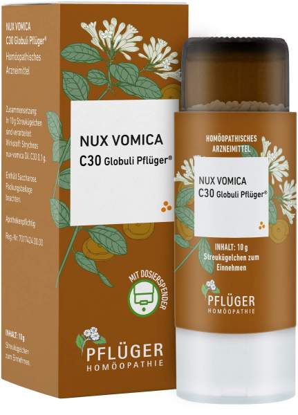 Nux Vomica C30 Globuli Pflüger Globulispender 10 g kaufen ...