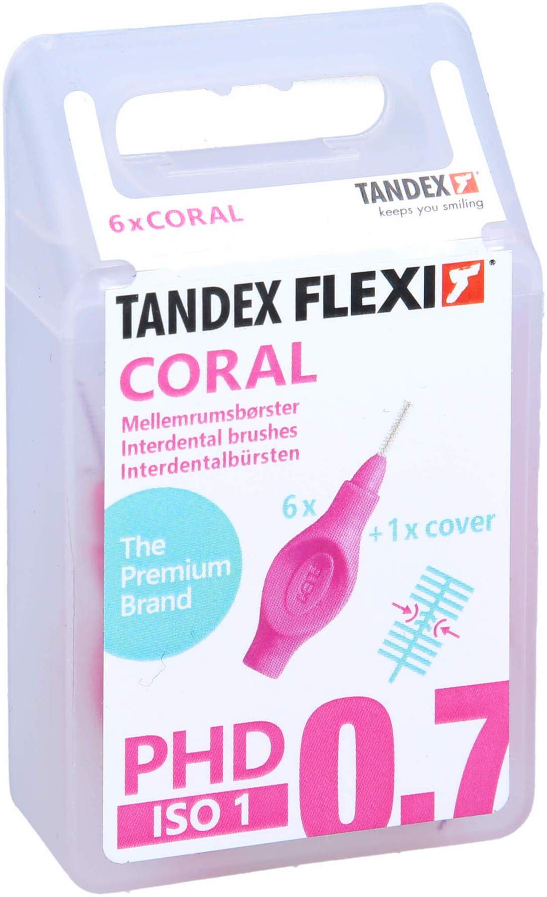 Tandex Flexi Interdentalb.Phd 0.7-Iso 1 Coral 6 Stück kaufen ...