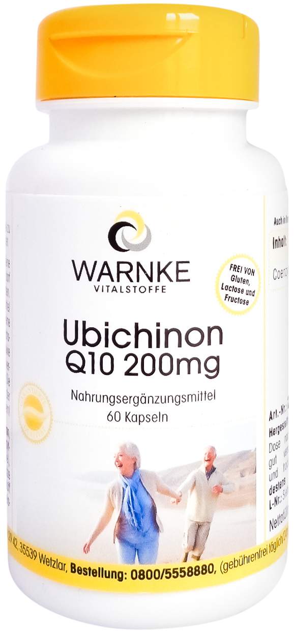 Ubichinon Q 10 200 mg 60 Kapseln kaufen | Volksversand Versandapotheke