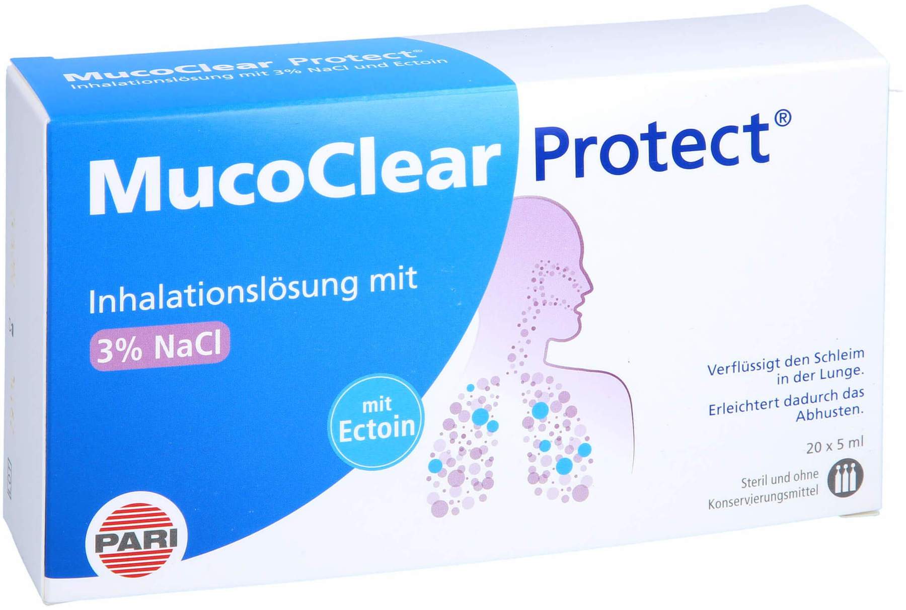Mucoclear Protect Inhalationslösung 20 X 5 ml kaufen | Volksversand ...