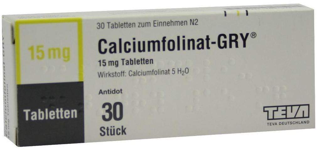 Calciumfolinat Gry 15 30 Tabletten kaufen | Volksversand Versandapotheke