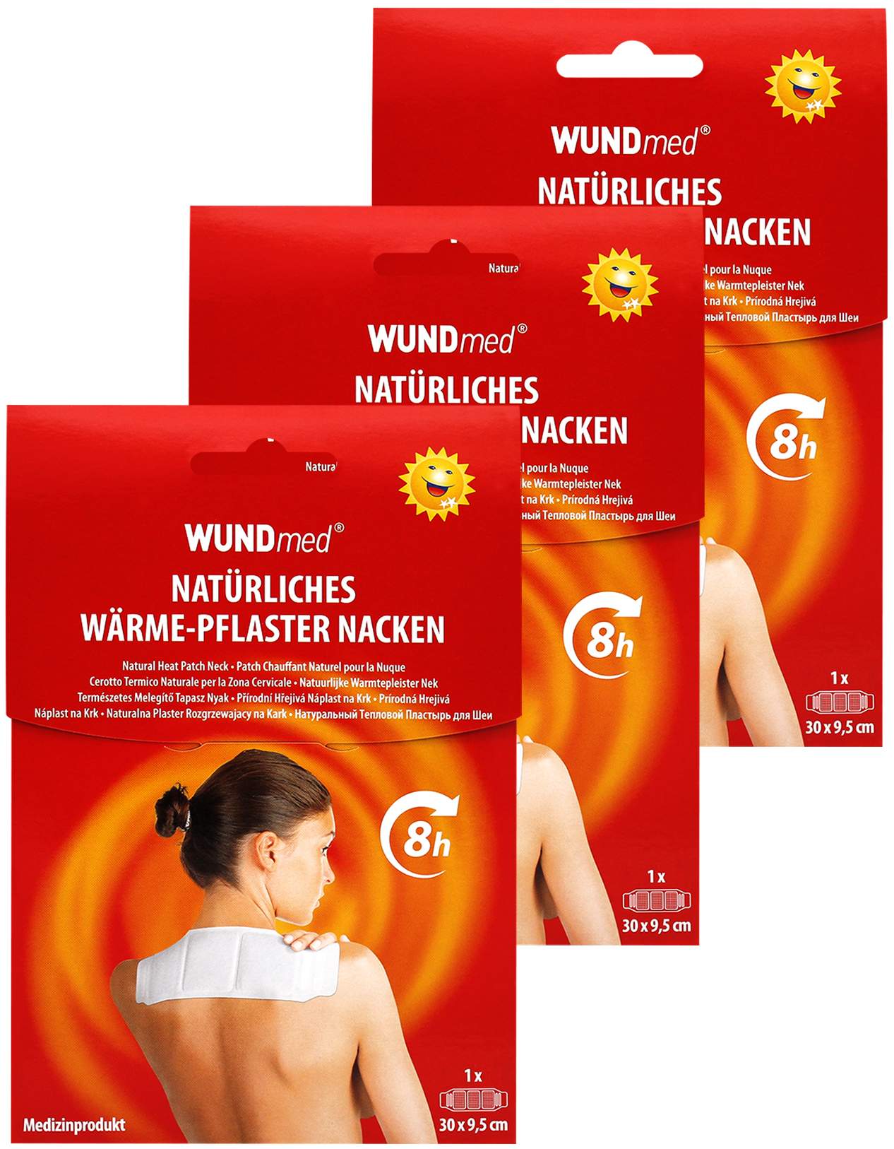 Wärmepflaster Nacken und Schulter 3 x 1 Stück je 30 x 9,5 cm kaufen ...