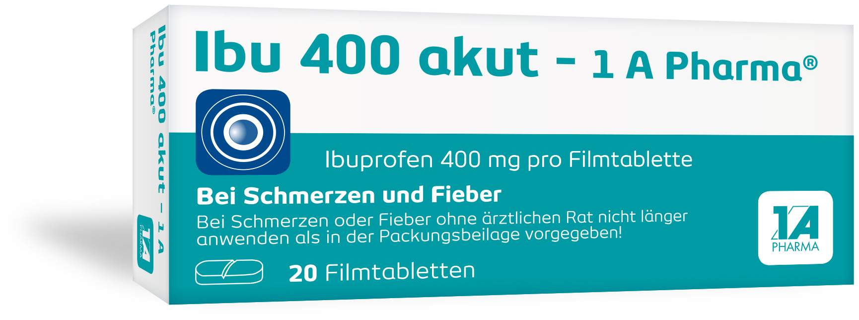 Ibu 400 akut 1A Pharma 20 Filmtabletten kaufen | Volksversand ...