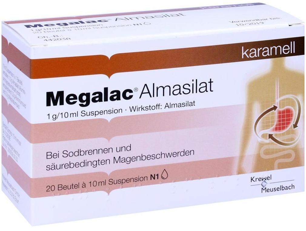 Megalac Almasilat 20 X 10 ml Suspension kaufen | Volksversand ...