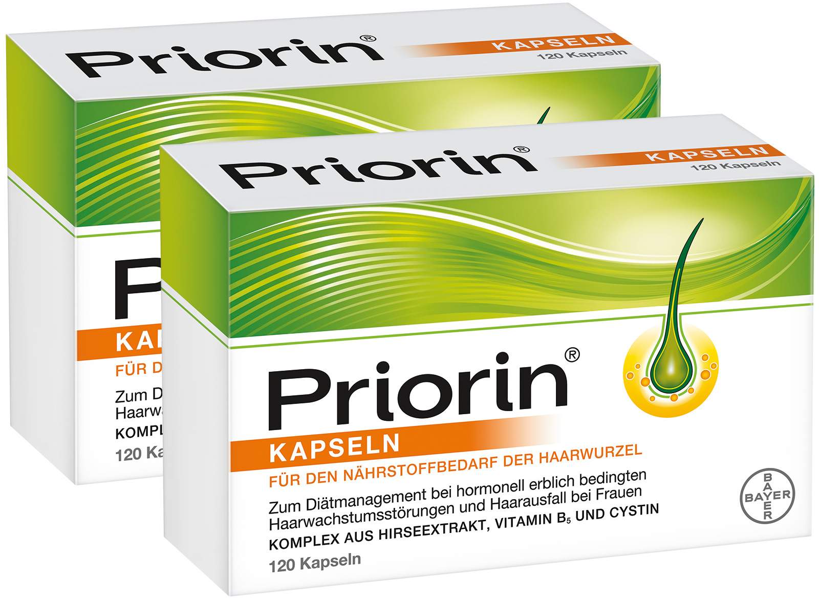 Priorin Kapseln 2 x 120 Stück kaufen | Volksversand Versandapotheke