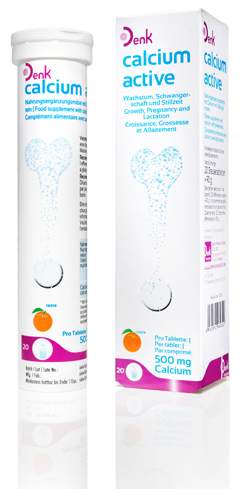 Calcium Active Denk 500 mg Brausetablett kaufen | Volksversand ...