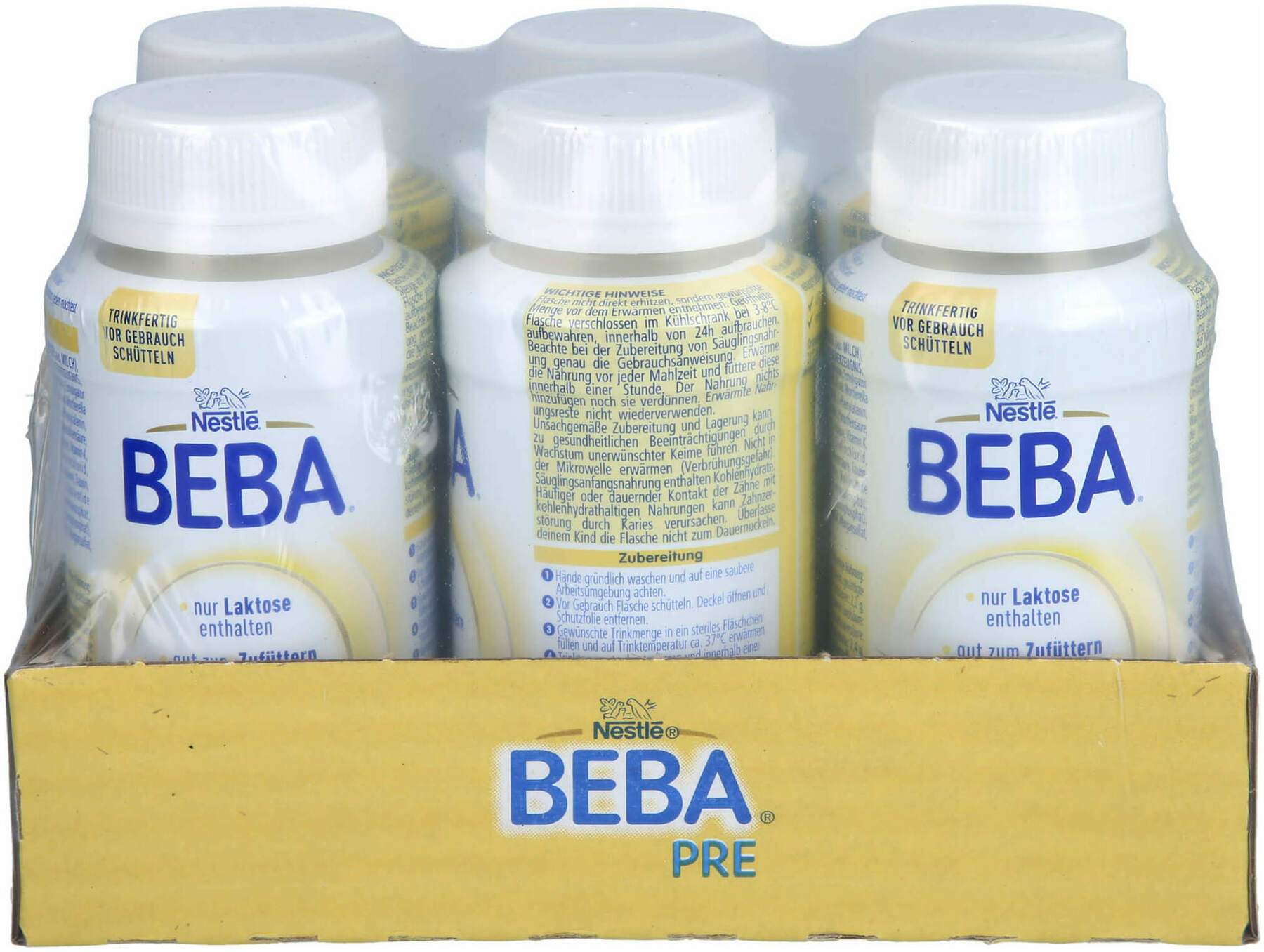 Nestle Beba Pre Flüssig 6 X 200 ml kaufen | Volksversand Versandapotheke
