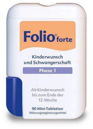Folio forte Phase 1 90 Filmtabletten kaufen | Volksversand Versandapotheke