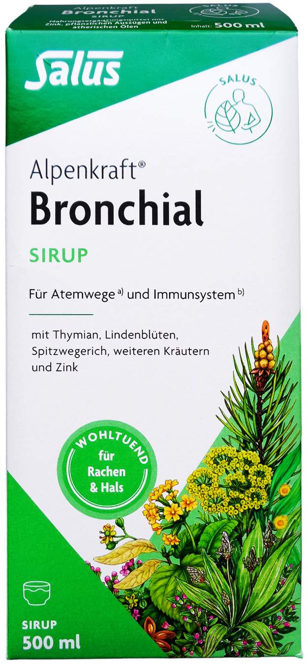Alpenkraft Bronchial-Sirup Salus 500 ml kaufen | Volksversand ...