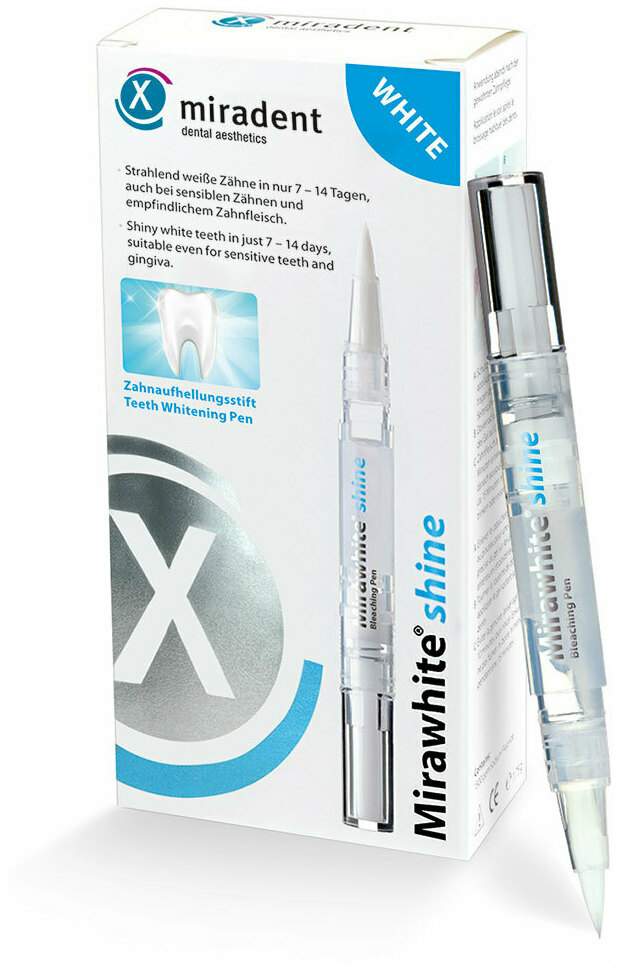 Miradent Mirawhite Shine 1,8 ml Gel Zahnbleaching - Stift kaufen ...