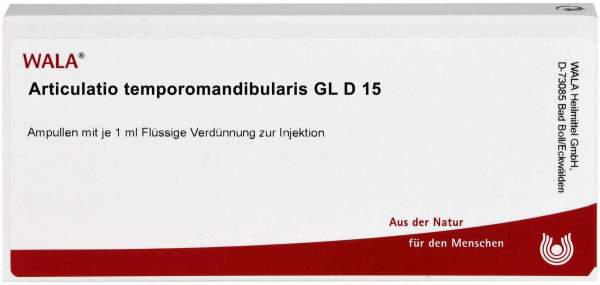 Articulatio Temporomandibularis Gl D 15 Ampullen 1 kaufen ...