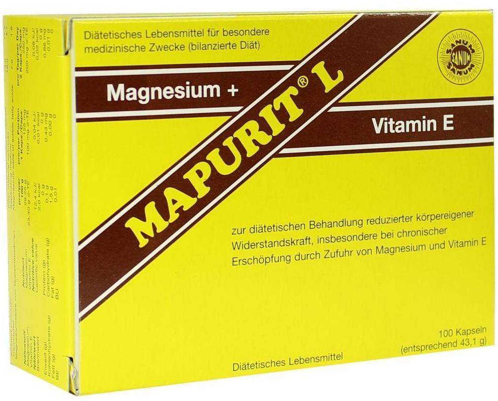 Mapurit L 100 Kapseln kaufen | Volksversand Versandapotheke