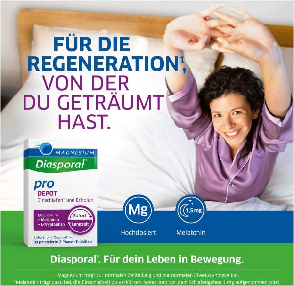 Magnesium Diasporal pro DEPOT Einschlafen + Erholen 30 Tabletten kaufe ...