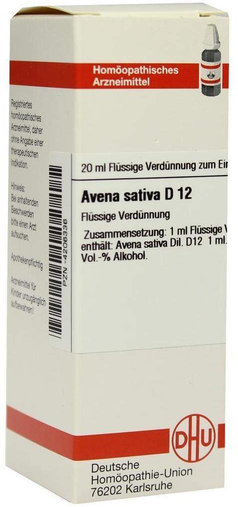 DHU Avena sativa D12 Dilution 20 ml kaufen | Volksversand Versandapotheke