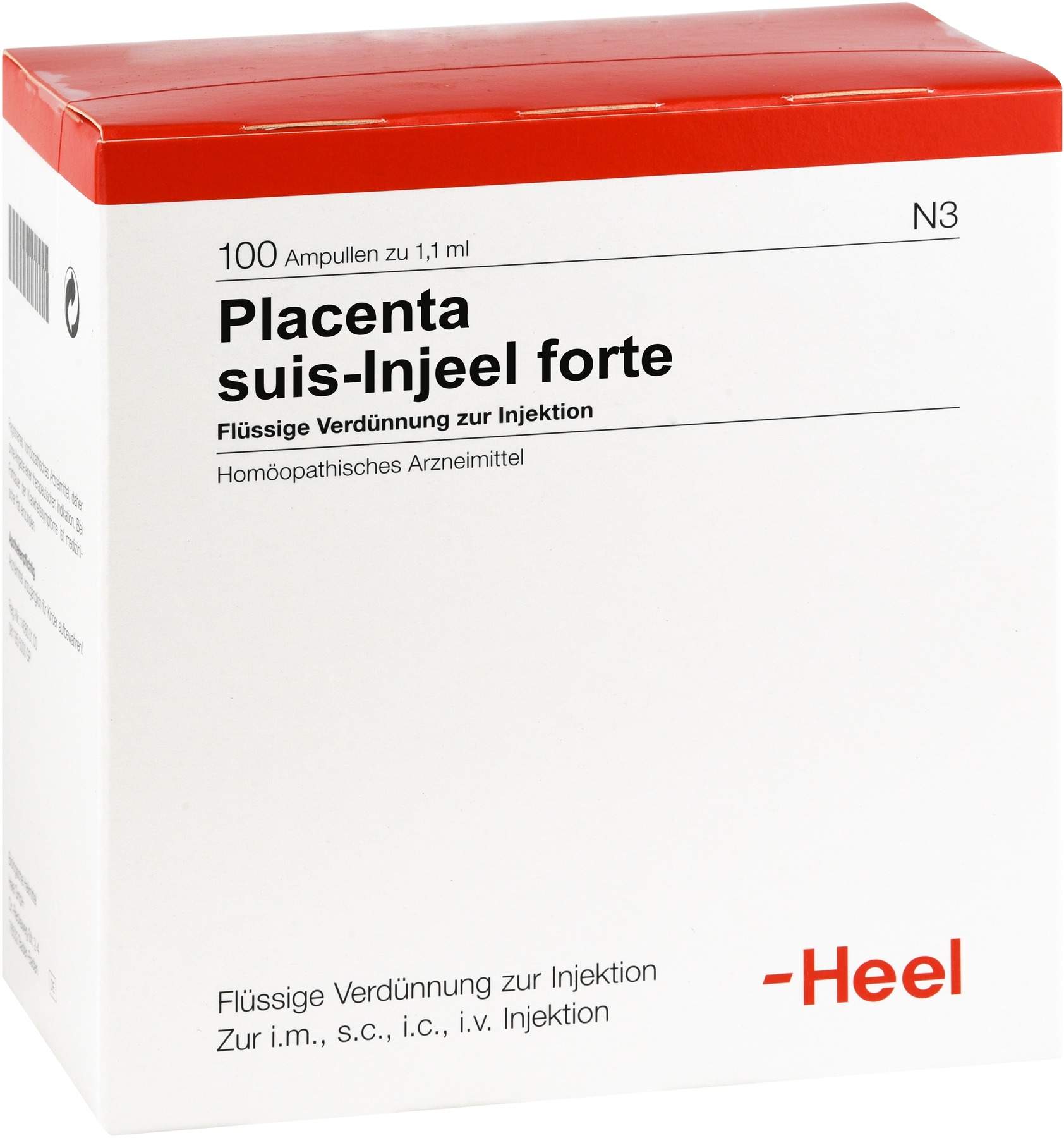 Placenta Suis Injeel Forte 100 Ampullen kaufen | Volksversand ...