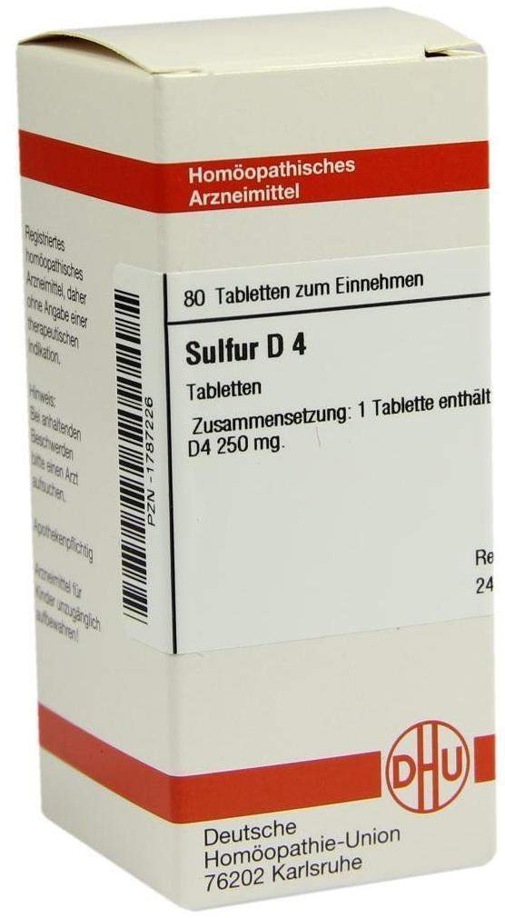 Dhu Sulfur D4 Tabletten 80 Tabletten kaufen | Volksversand Versandapotheke
