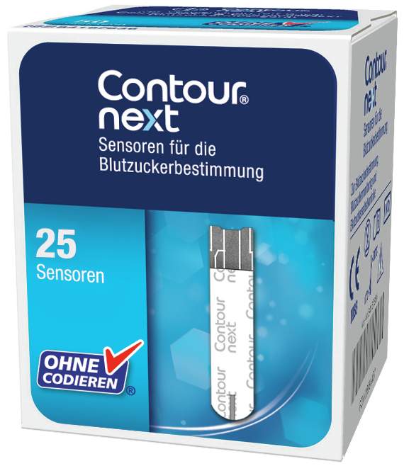 Contour Next Sensoren 25 Teststreifen kaufen | Volksversand Versandapotheke