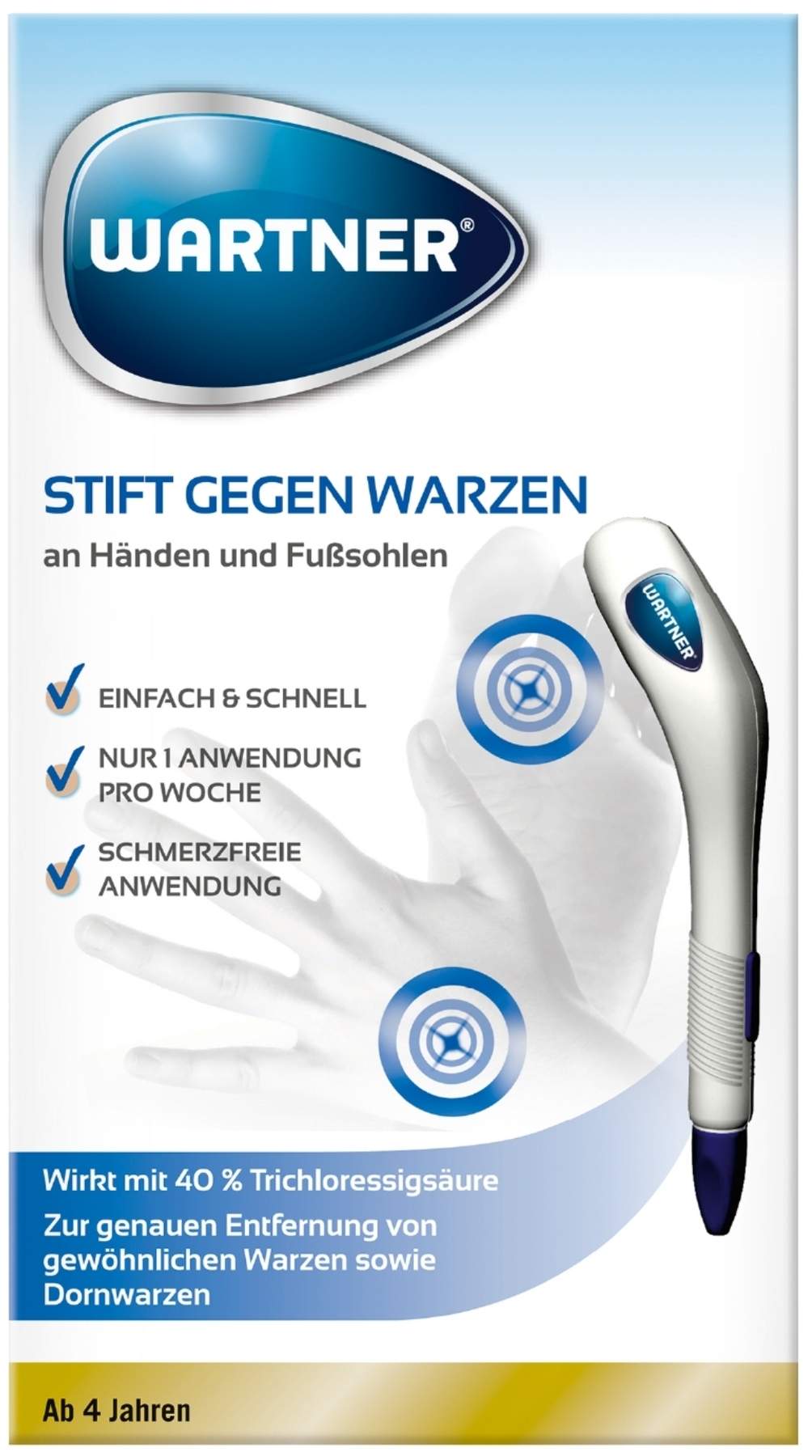 Wartner Stift gegen Warzen 2.0 kaufen | Volksversand Versandapotheke