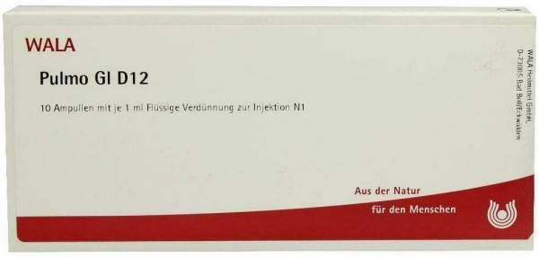 Wala Pulmo Gl D12 10 X 1 ml Ampullen kaufen | Volksversand Versandapotheke