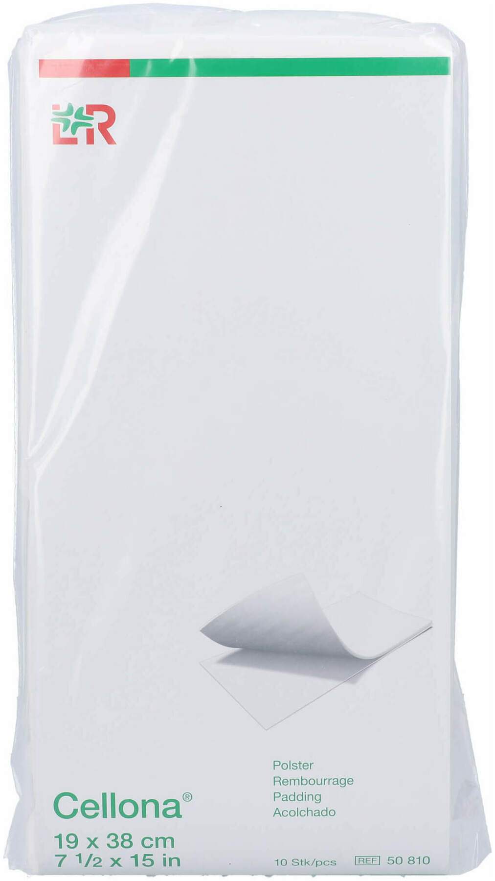Cellona Polster 19 X 38 cm 10 Stück kaufen | Volksversand Versandapotheke