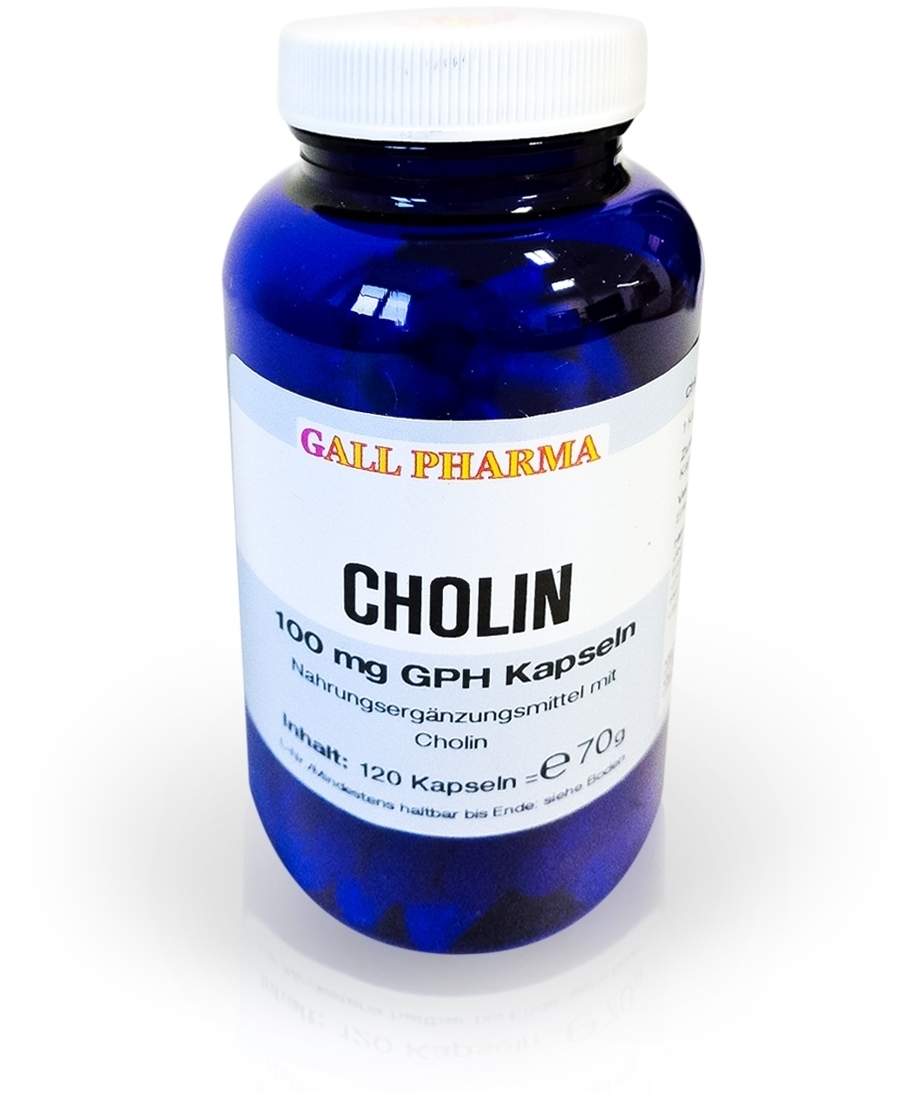 Cholin 100 mg Gph 120 Kapseln kaufen | Volksversand Versandapotheke
