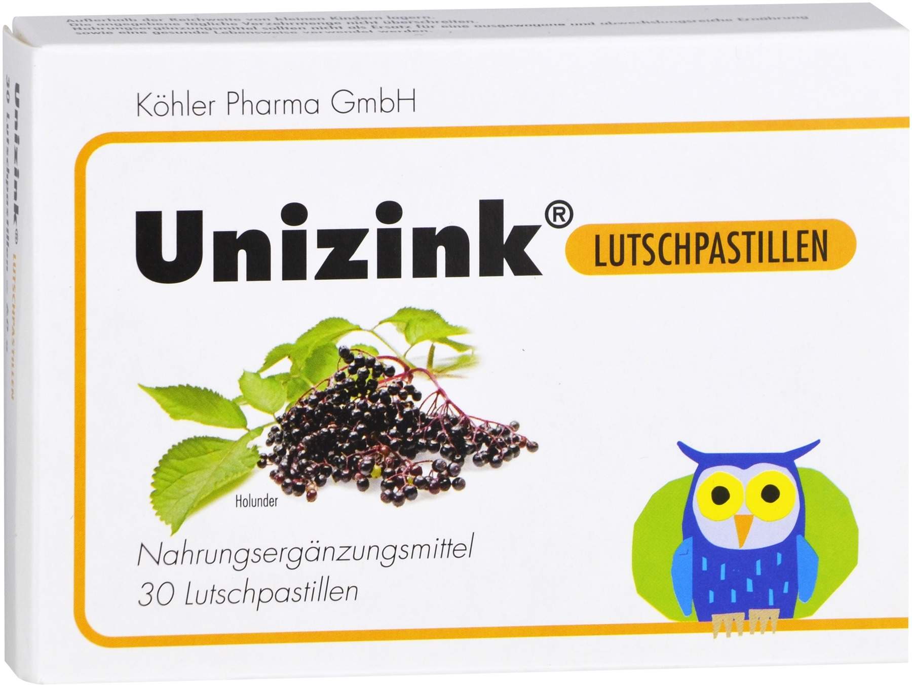 Unizink 30 Lutschtabletten kaufen | Volksversand Versandapotheke
