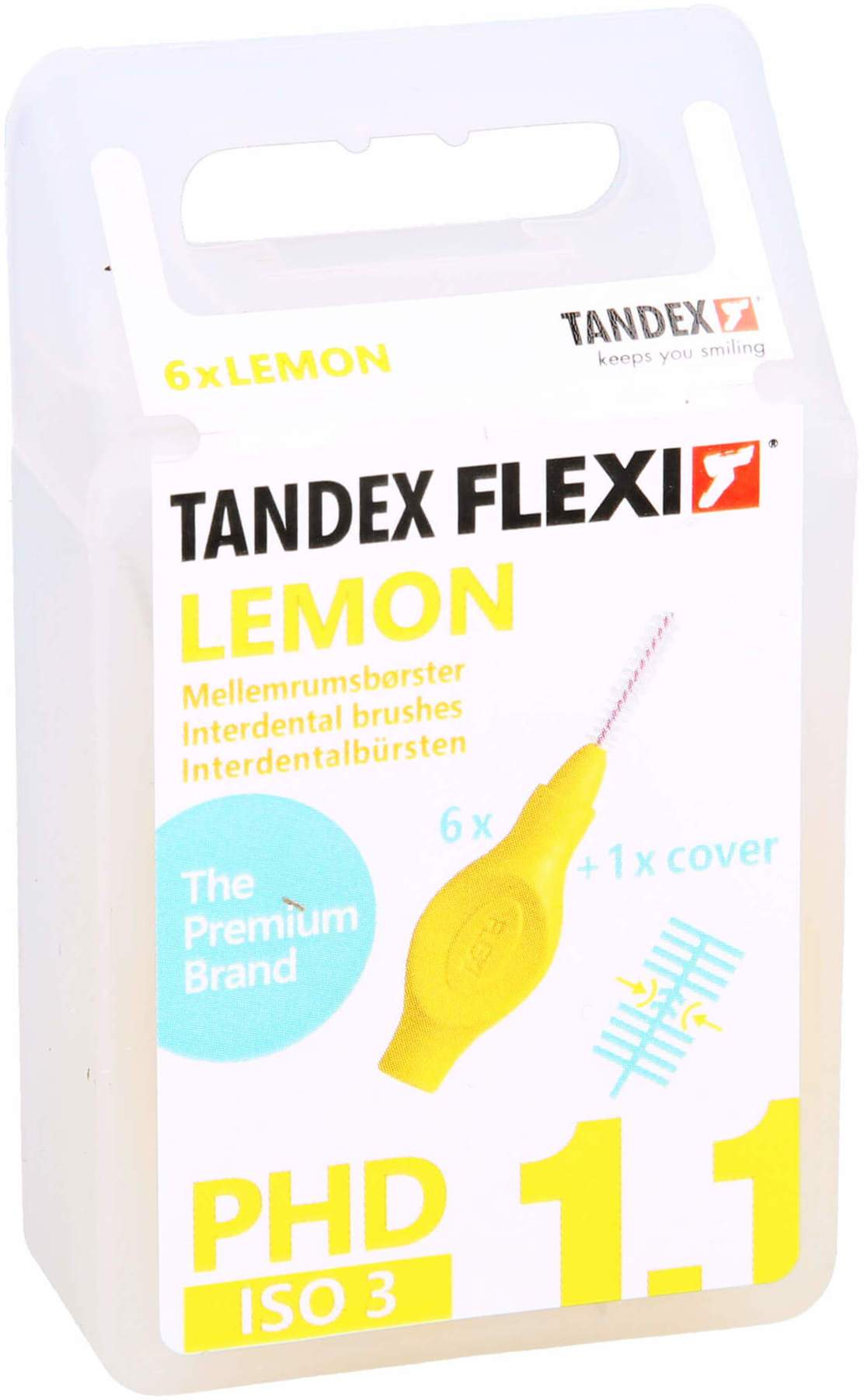 Tandex Flexi Interdentalb.Phd 1.1-Iso 3 Lemon 6 Stück kaufen ...