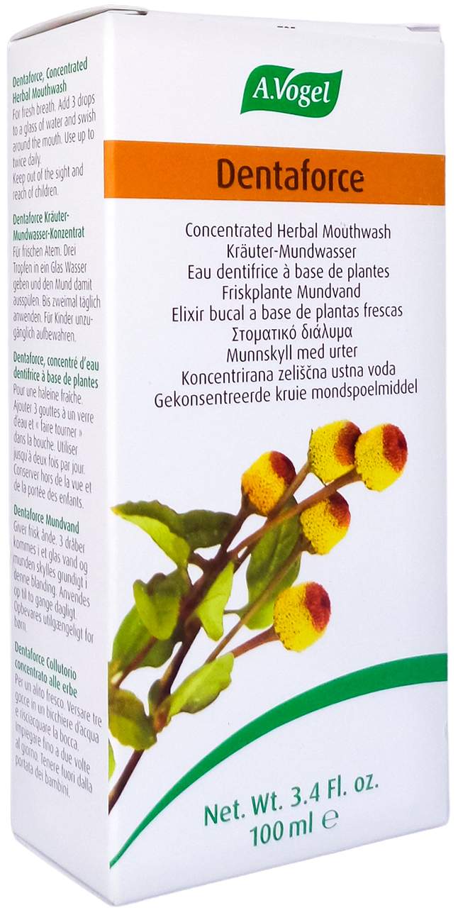 Dentaforce Kräuter Mundwasser A. Vogel 100 ml kaufen | Volksversand ...