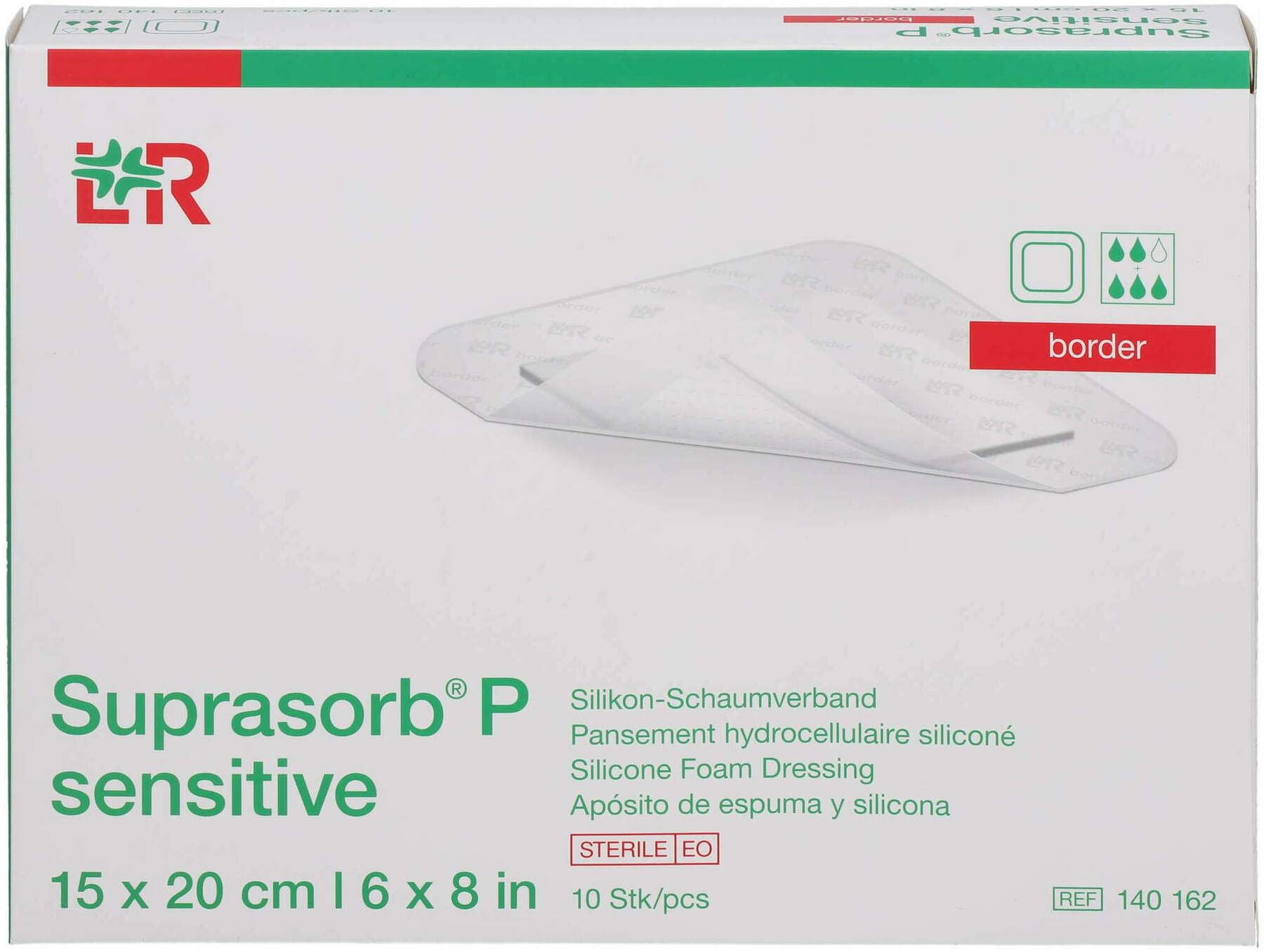 Suprasorb P Sensitive Pu-Schaumv.Border 15 X 20 cm 10 Stk kaufen ...