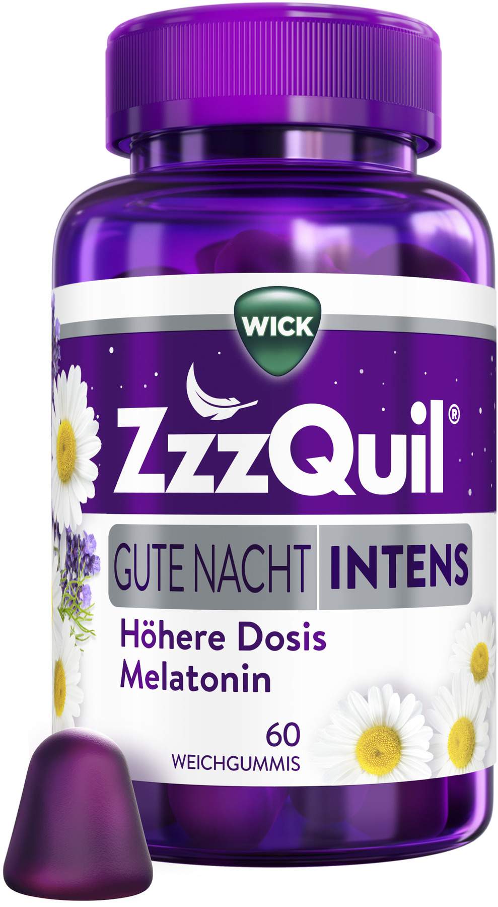 WICK ZzzQuil Gute Nacht Intens 60 Stück kaufen | Volksversand Versandapotheke