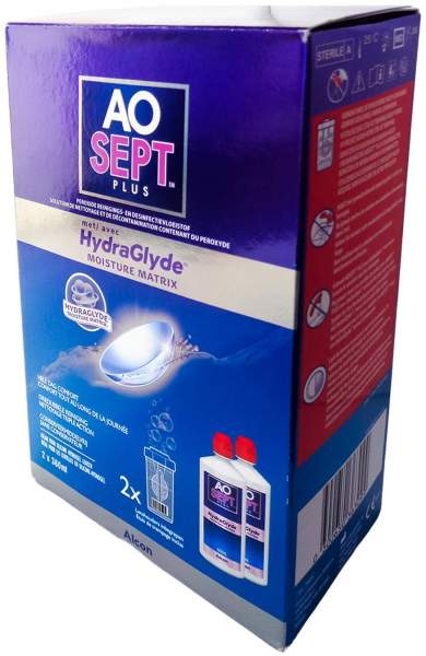 Aosept Plus Hydraglyde Lösung 2 X 360 ml kaufen | Volksversand Versandapotheke